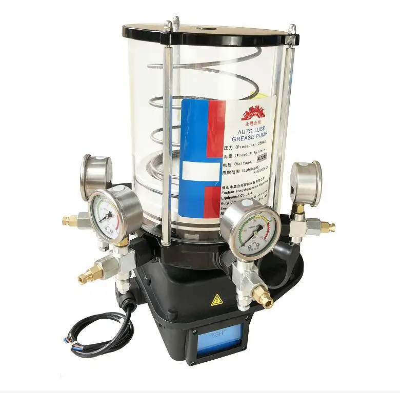 Electric-Lubrication-Pump-Grease-Lubricator-6L-Float-Switch-PLC-For ...