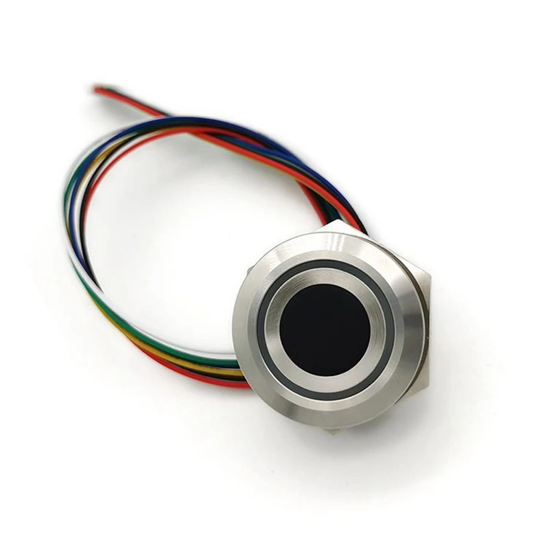 Fingerprint Identification Module,R503-S Circular Capacitive Built-in ...