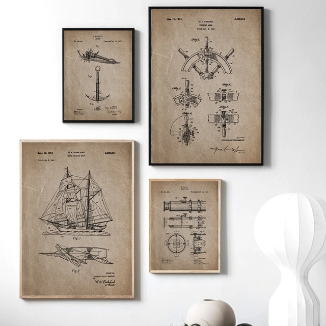 Vintage Nautical Prints