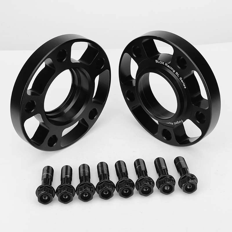 7075 알루미늄 단조 휠 스페이서 어댑터, PCD 5x112 CB = 66.6mm (ID = OD), BMW 신형 G 시리즈 ...