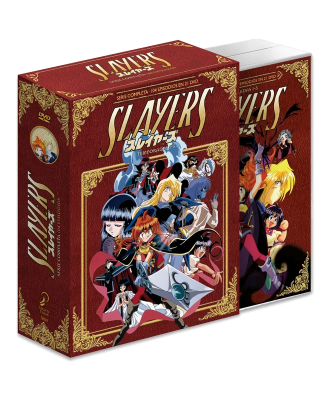 Slayers série completa dvd|DVD e VCD Player| - AliExpress