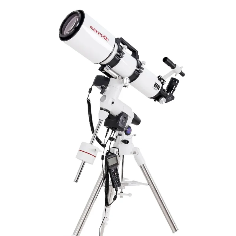 Maxvision 이중 속도 자동 별 탐색 천체 망원경, 독일 적도 마운트, 127ED 127/950 EXOS-2 GOTO 102ED