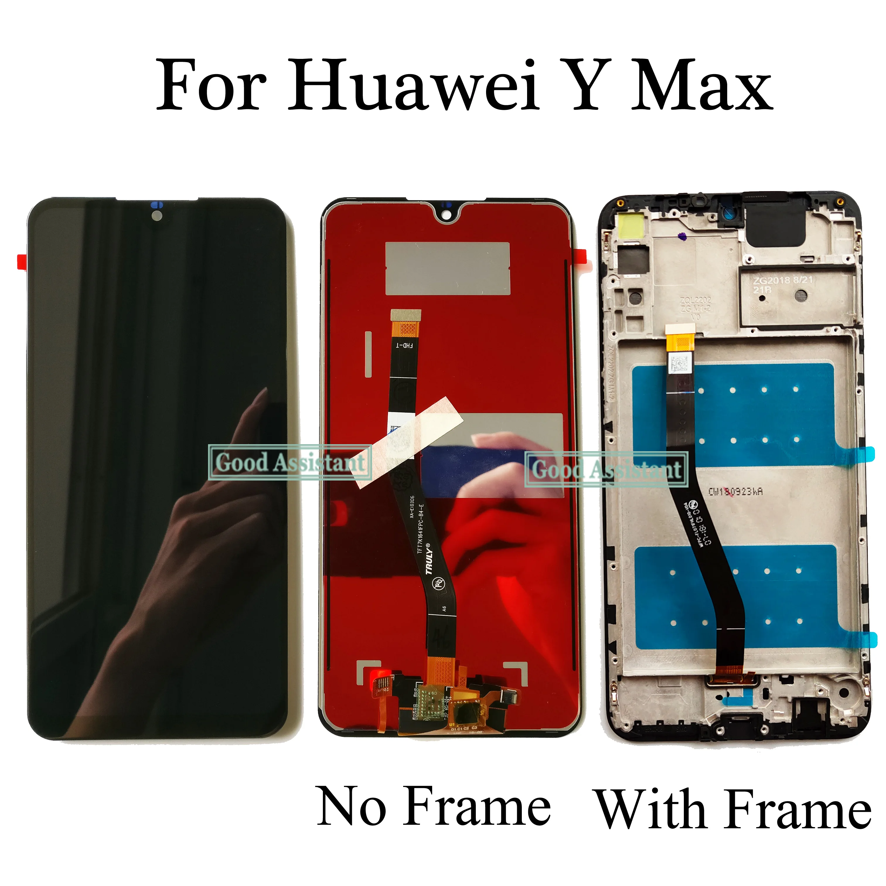 Pantalla-LCD-para-Huawei-Y-Max-YMax-montaje-de-digitalizador-con ...