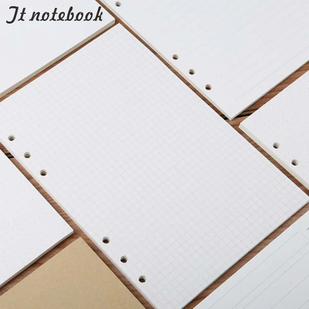 High Quality Ring Binder Notebook A5 Personal A6 A7 Insert Refills 6 ...