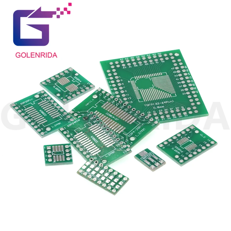 PCB 보드 SMD 턴 투 딥 SOP MSOP, TSSOP, SOT23, SOP8, SOP14, SOP16, SOP 8, 10 ...