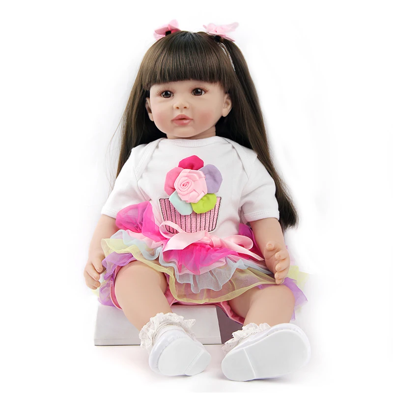 60-Cm-ZIYIUI-Silicone-Reborn-Dolls-Soft-Cloth-Body-Lifelike-Cute-Girl ...