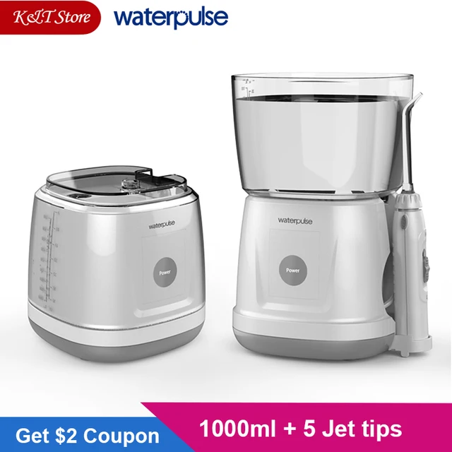Waterpulse V700 Family Oral Irrigator 1000ML Electric Water Dental ...