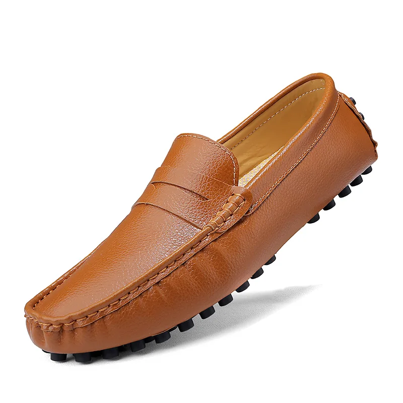 Men Moccasins Slip On Casual Shoes Loafers Mocassin Homme Mocasines ...