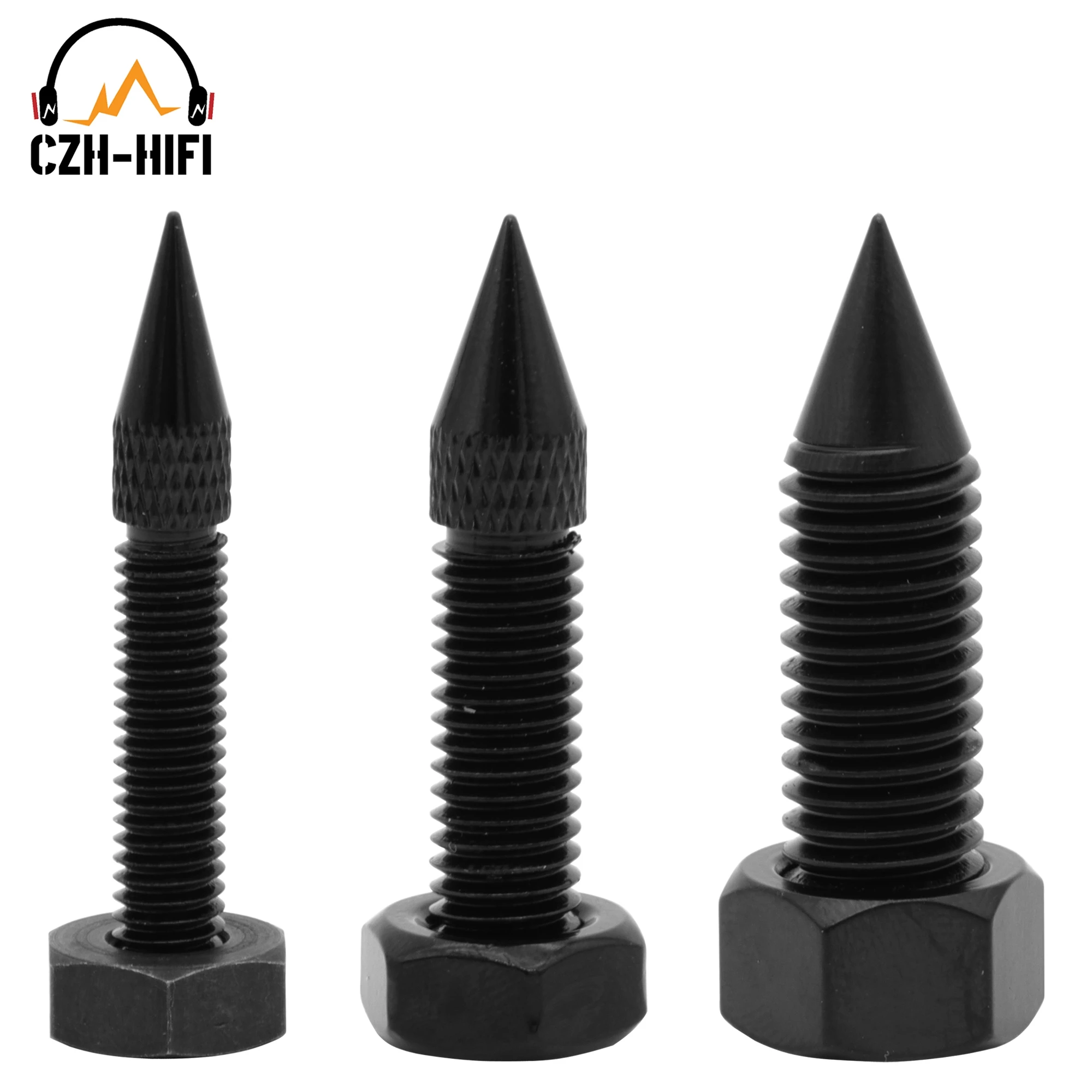 AUDIO SPIKE Thread Iron Speaker Spikes Hifi Audio AMP Monitor ...
