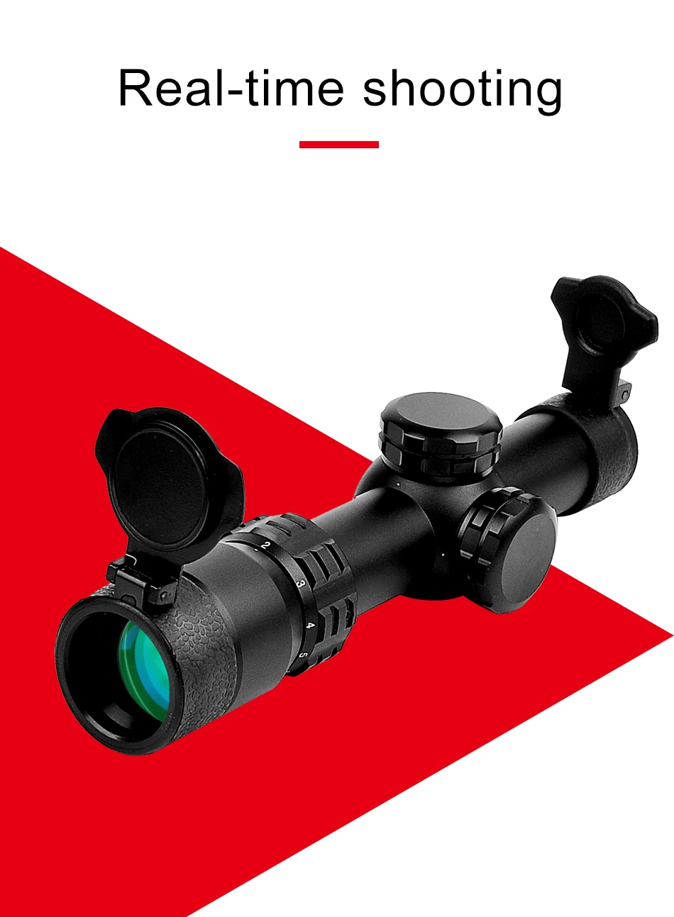 2-8x20 прицел Mil Dot оптический прицел снайперской винтовки охотничьи ...
