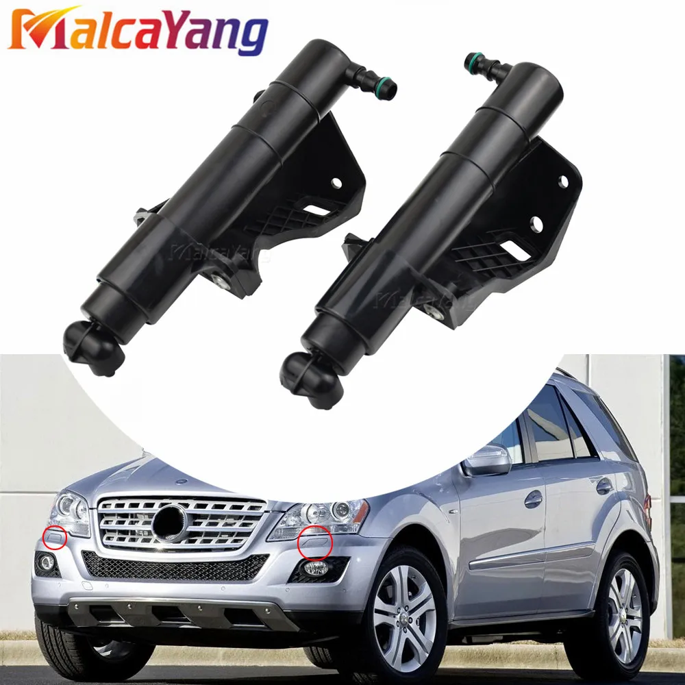 Cilindro dianteiro esquerdo & direito do bocal da arruela do farol do ...