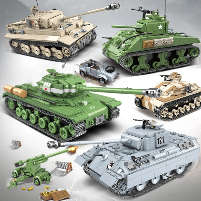 Lego World War 2 Tanks