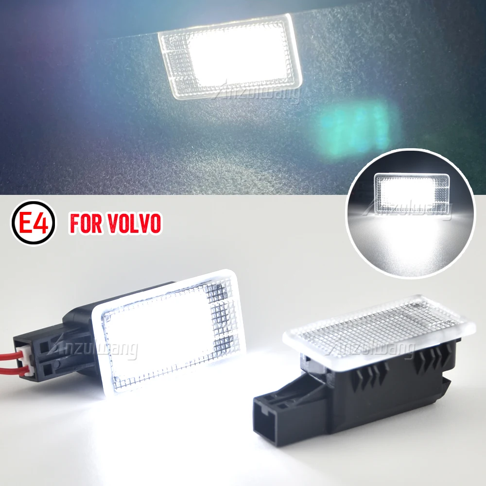 For-Volvo-V40-V40CC-V60-S60-S80-XC40-XC60-XC90-White-LED-Under-Door ...