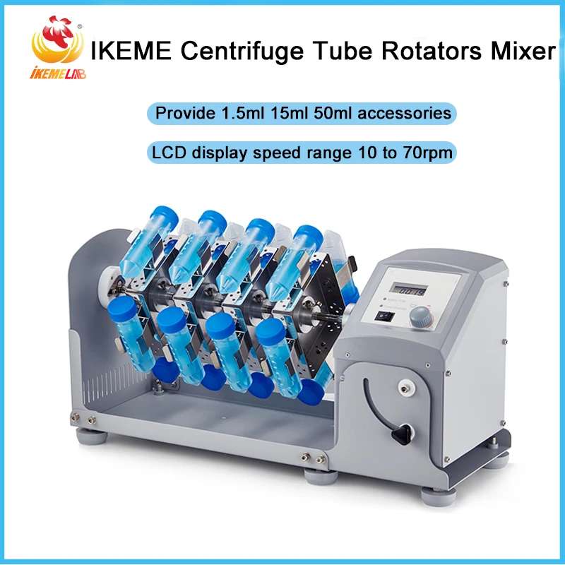 Lab-Centrifuge-Tube-Rotator-Mixer-LCD-Digital-Adjustable-0-70rpm-1-5-15 ...