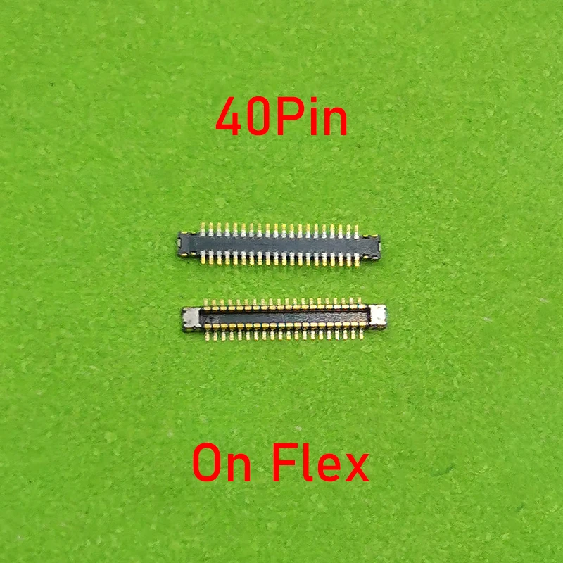 5Pcs 40pin USB Charging FPC Connector For Xiaomi Redmi Note8 Note 7pro ...