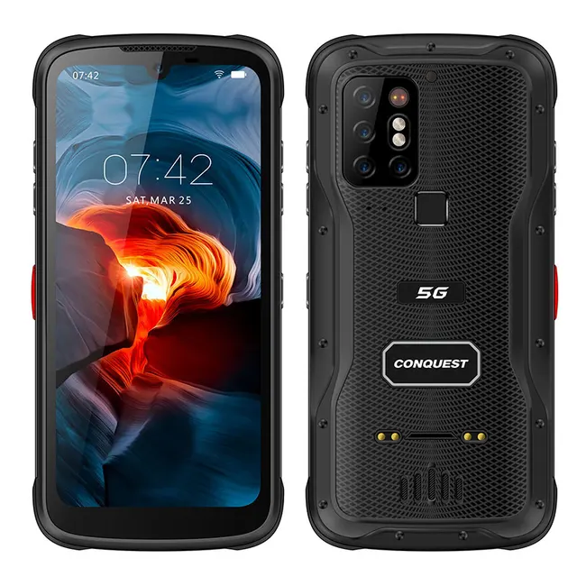 CONQUEST S20 5G Night Vision Smartphone IP68 Waterproof 48MP Four ...