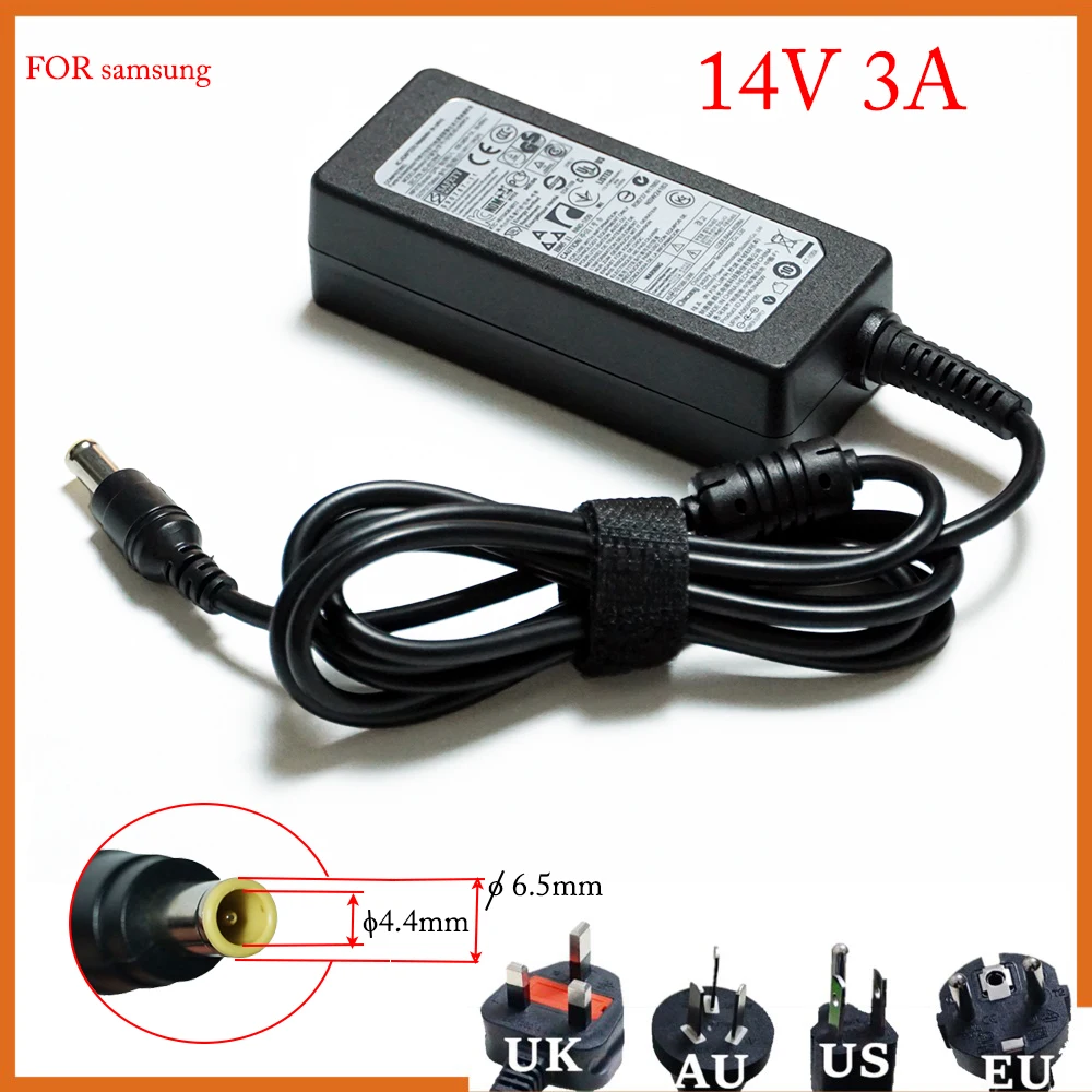 Power-Supply-14V-3A-AC-Adapter-Charger-For-Samsung-LCD-Monitor-A2514 ...