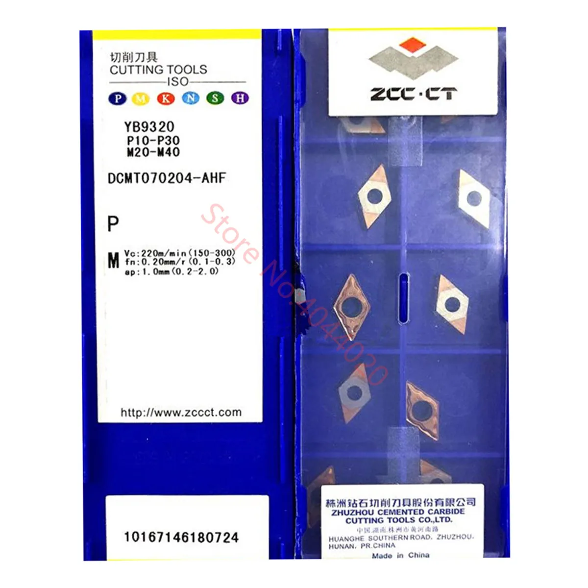 ZCC-CT-DCMT070204-DCMT11T302-DCMT11T304-DCMT11T308-AHF-YB9320-Carbide ...