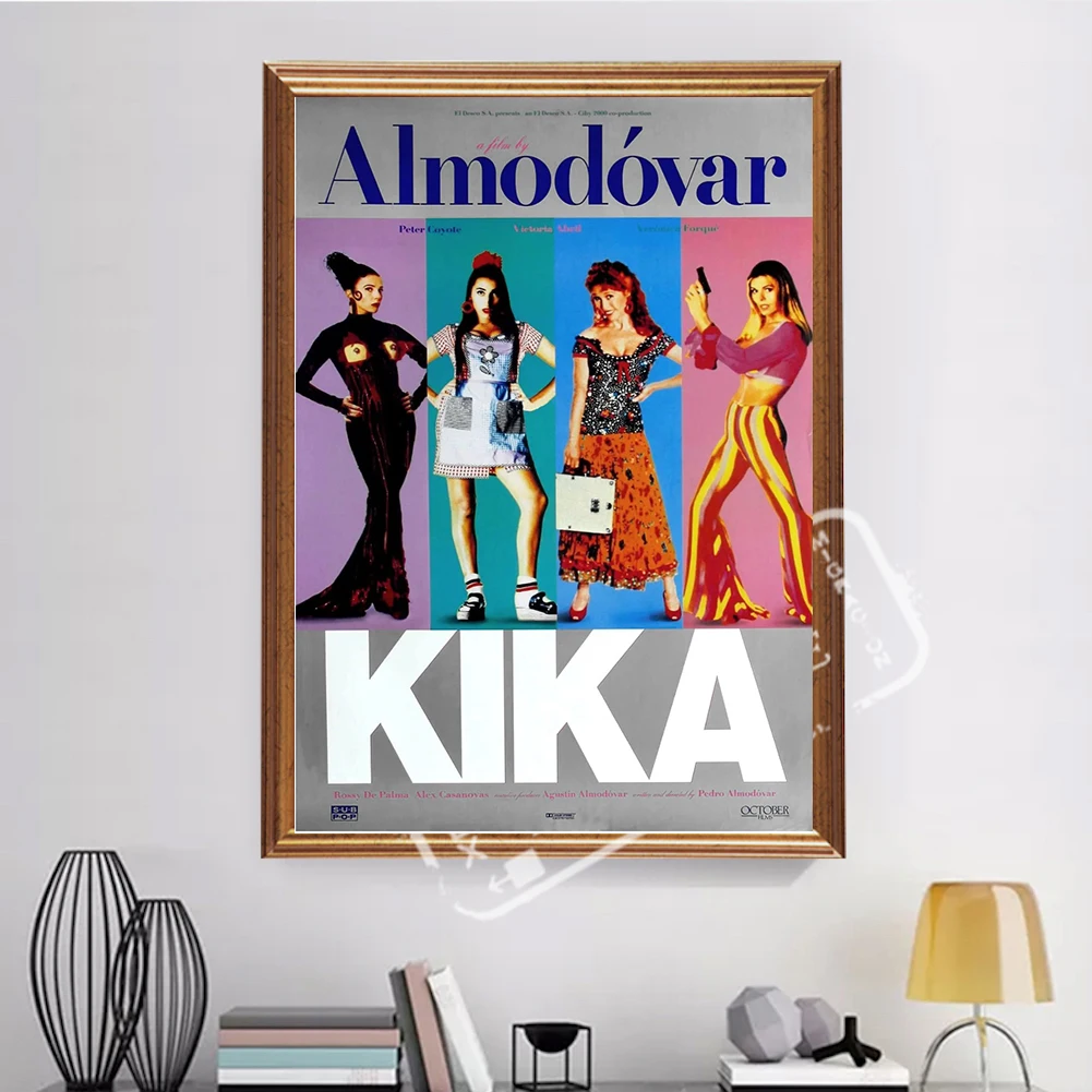 Kika-1993-Pedro-Almodovar-Spain-Spanish-Film-Decorative-Poster-Wall-Art ...