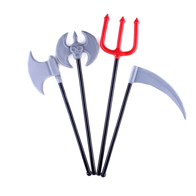 Double Sided Red Axe