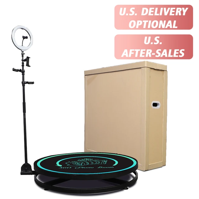 100cm 2-4 People 360 Degree Slow Motion 360 Photo Booth Photobooth Camera Video Machine with ...