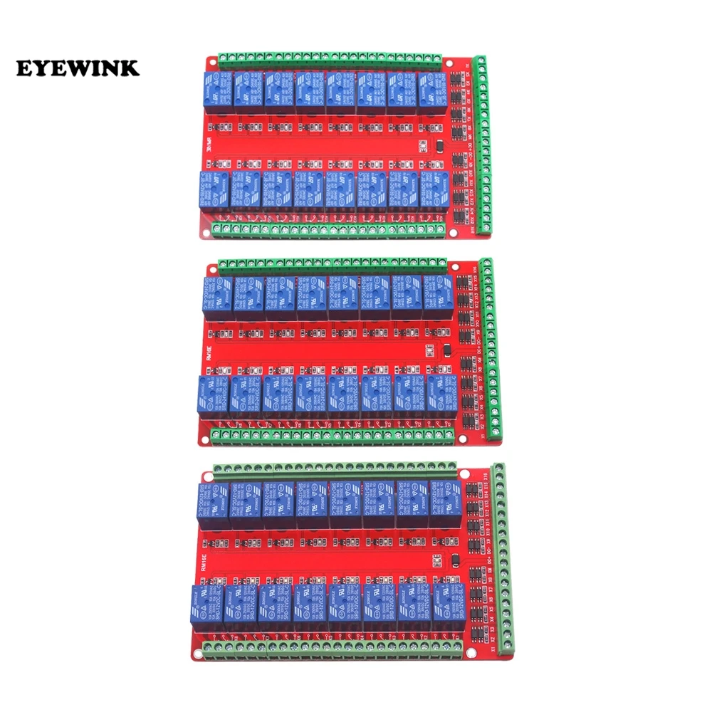 16-Channel-Relay-Shield-Module-RM16LS-5V-12V-24V-for-Raspberry-Pi ...