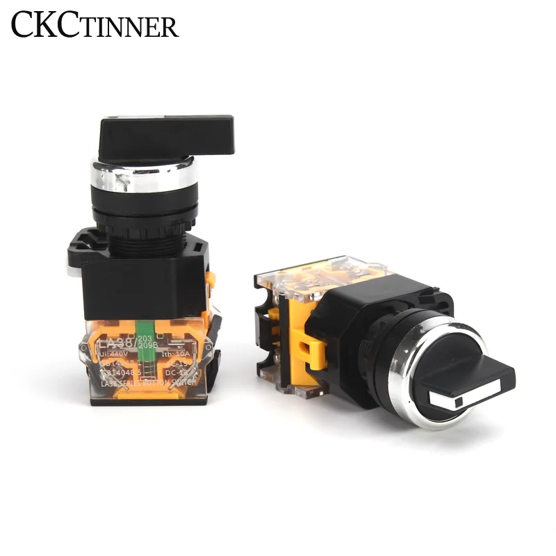 Rotary Switch 2 Position Knob | Rotary Switch 3 Positions Long - 1pcs ...