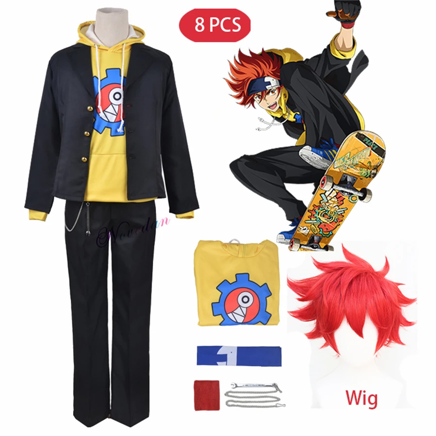 Anime-SK8-the-Infinity-Reki-Kyan-Cosplay-Costume-Yellow-Hoodie ...