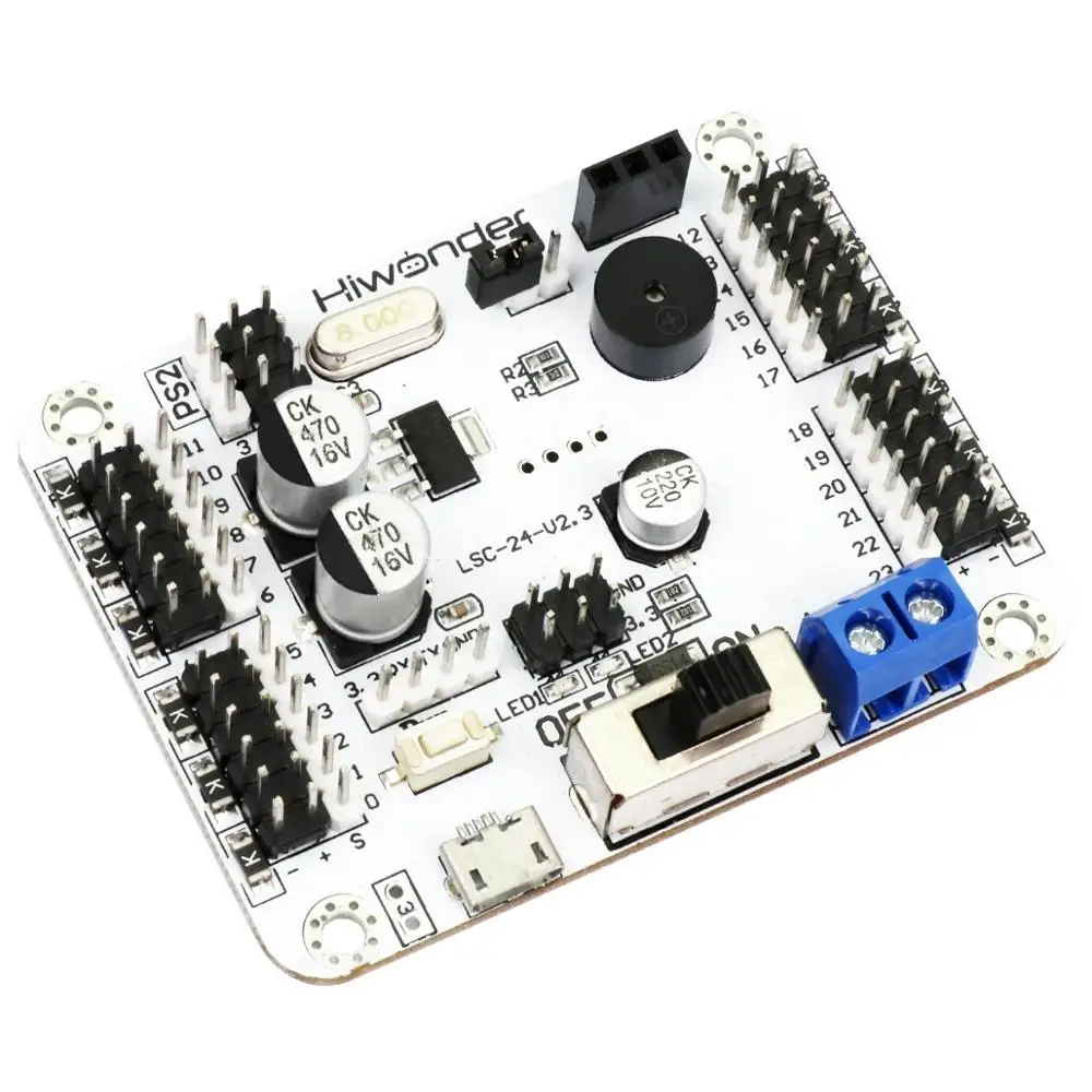 24CH Digital Servo Controller Robot Control Board with 16M Memory ...