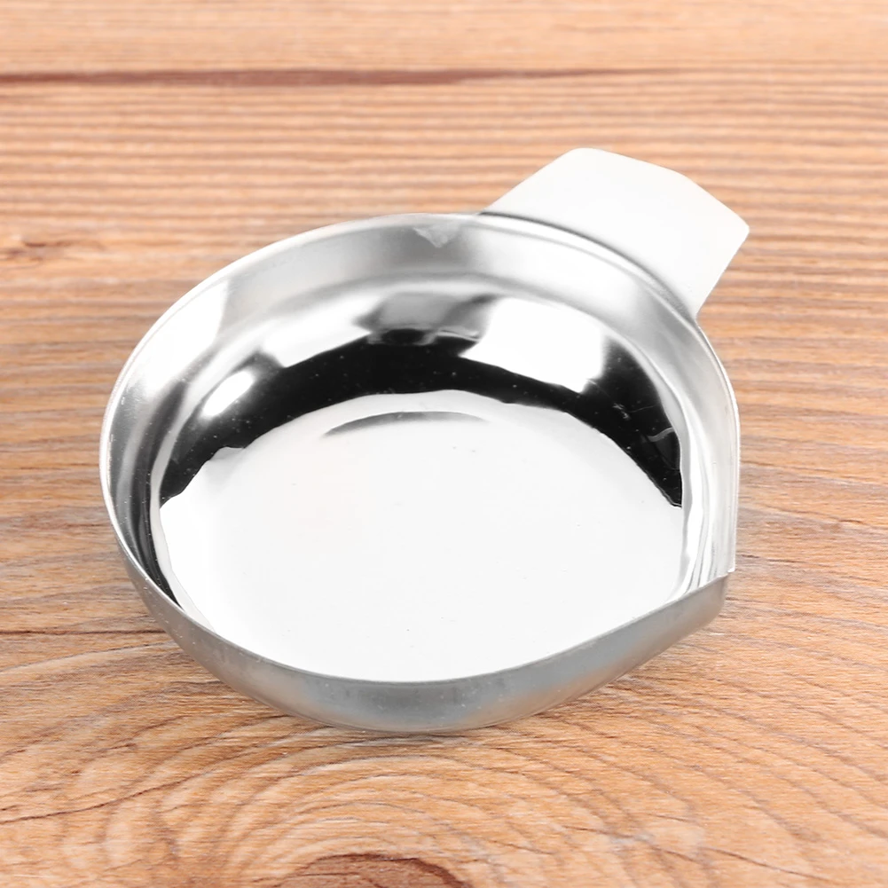 Scale Pan Stainless Steel Weighing Cup Gem Scale Tray Holder Dish Bowl ...