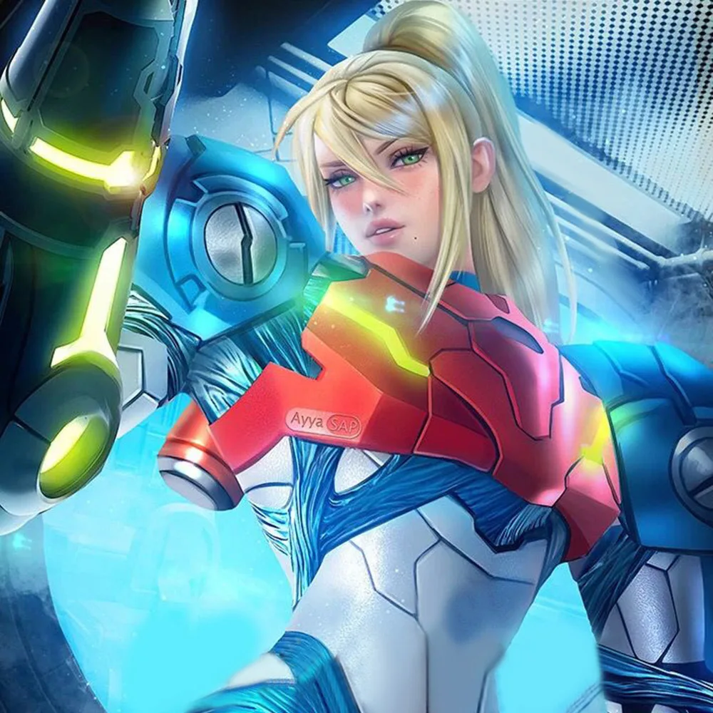 Samus Aran Cosplay Costume
