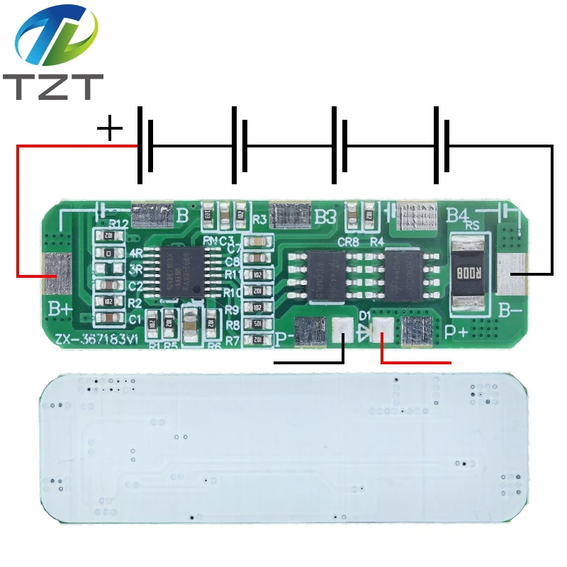 4A-5A PCB BMS Protection Board For 3 Packs 18650 Li-ion lithium Battery ...