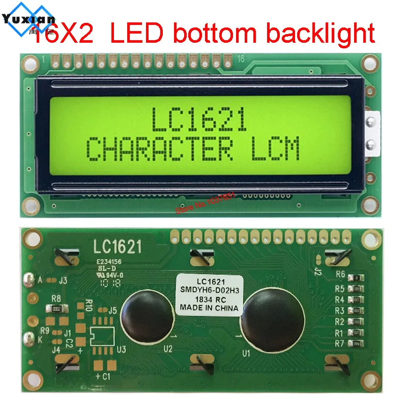 lcd-module-1602A-16x2-1602-display-panel-LC1621-LY-instead-HD44780 ...