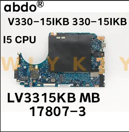 For-Lenovo-330-15IKB-V330-15IKB-Laptop-Motherboard-LV315KB-MB-17807-3 ...