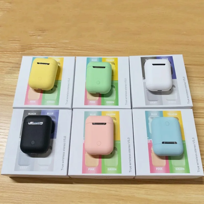 Новые наушники Macaron 12 i12 tws Bluetooth 5,0, Беспроводные ...