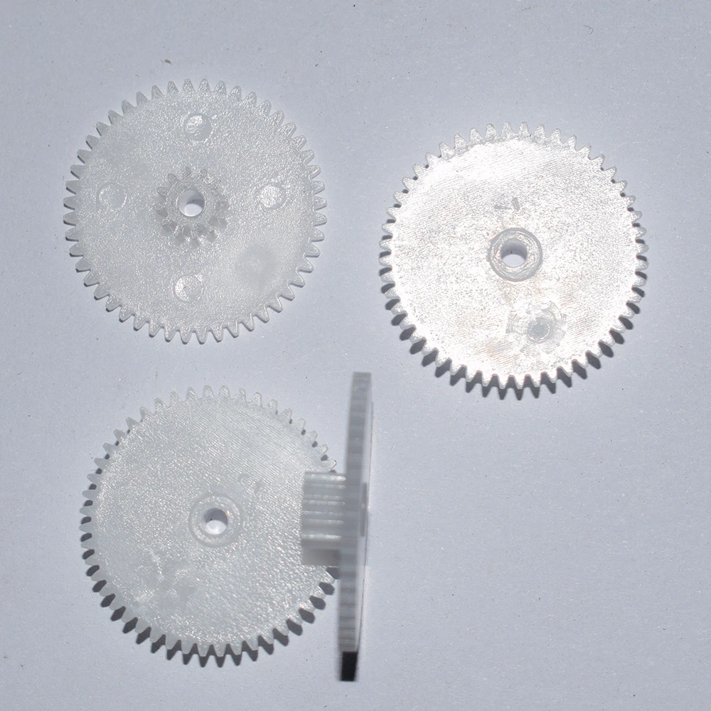 48122.5a 0.5m Double-layer Plastic Gear 25mm Diameter 48+12 Tooth 2 ...