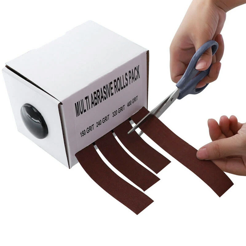 1 комплект шлифовальной ленты 150 240 320 400 Грит шлифовальный ремень ...