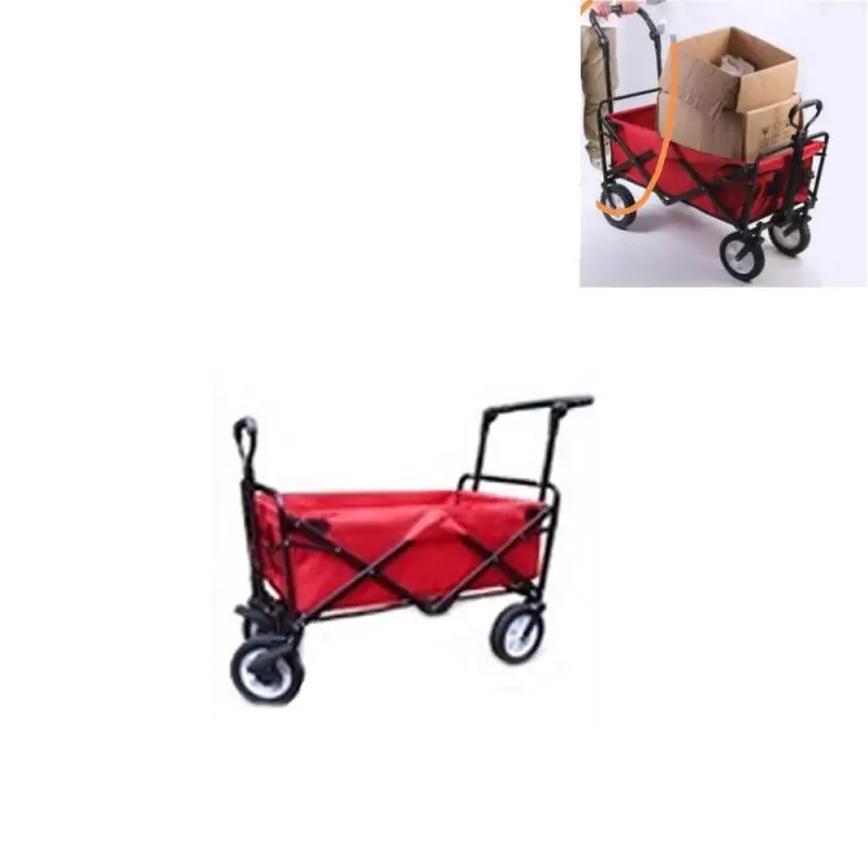 Fold Vehicle Wagon Cart Trolley Folding Cart Portable Garden Cart ...