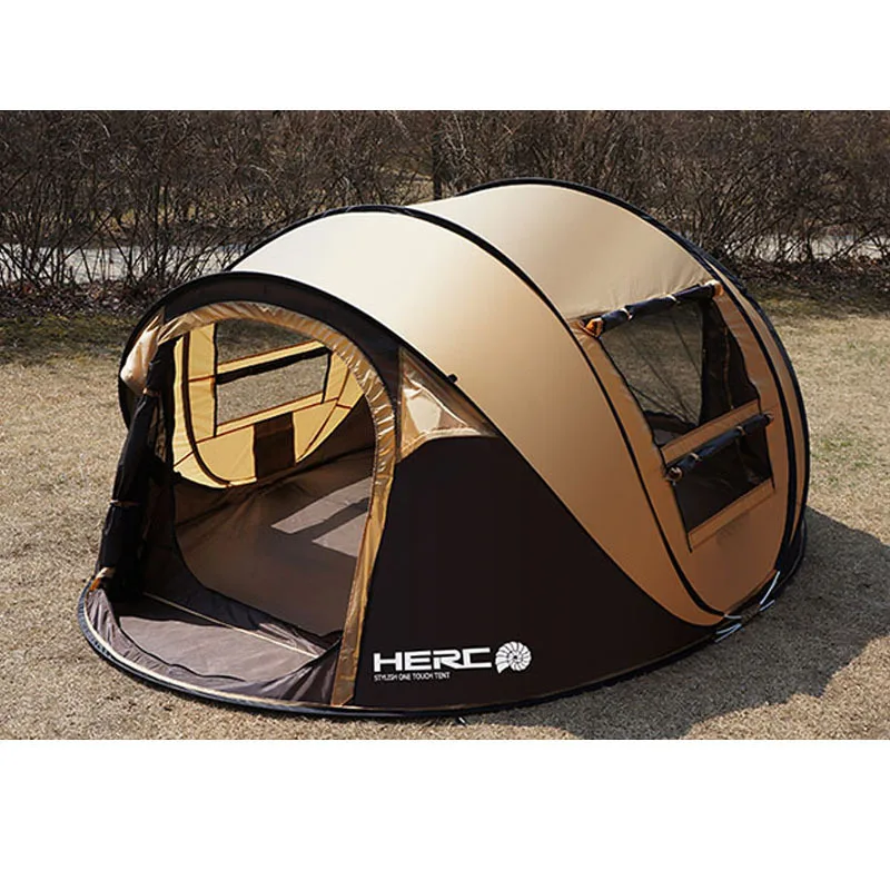 5-6 Person Family Camping Instant Throw Up Pop Up Tent For Outdoor ...