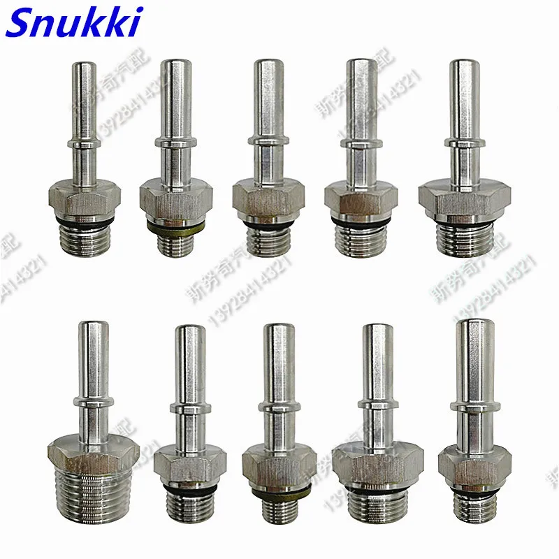 9.89mm 11.8 15.82 Universal General Fuel Line Quick Connector Male ...