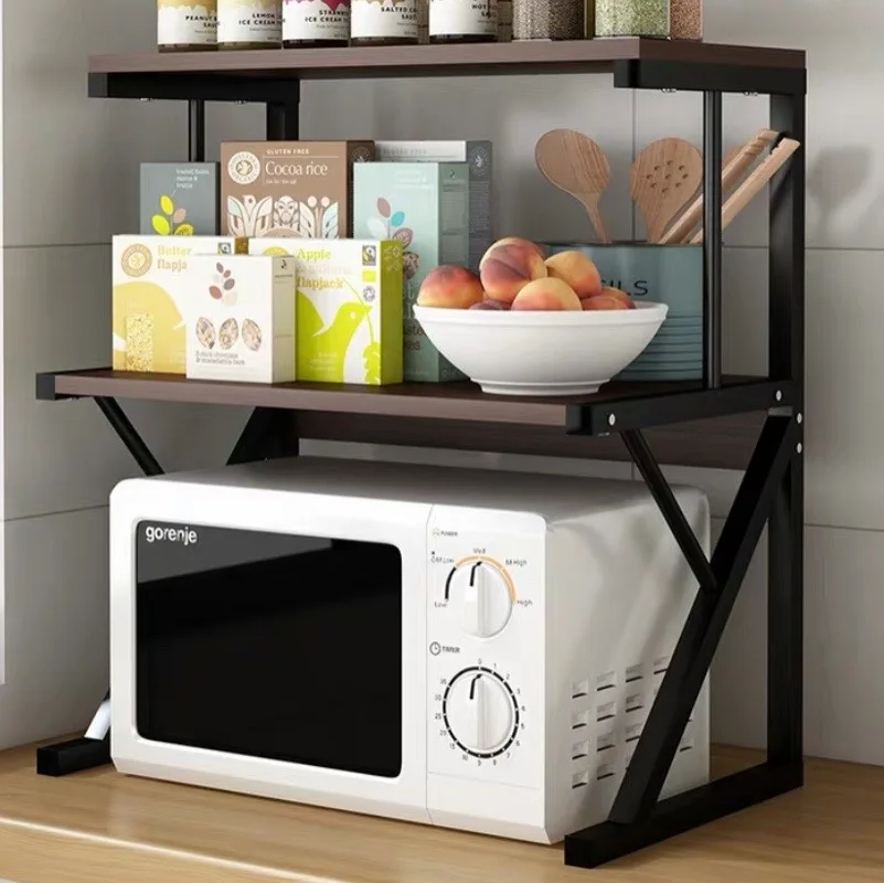 Kitchen Storage Rack Household Multi-layer Microwave Shelves Desktop ...