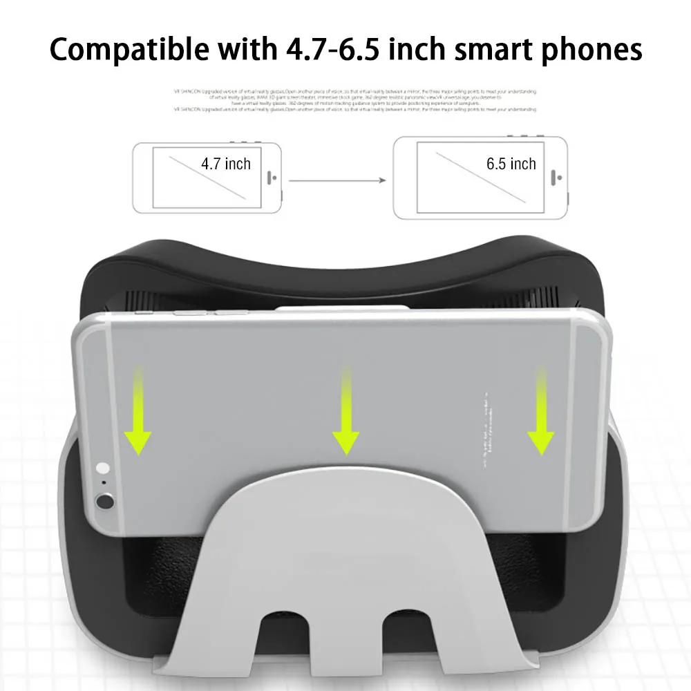 3D VR Glasses VR SHINECON 3D VR Headset แว่นตาเสมือนจริงสำหรับสมาร์ทโฟน ...
