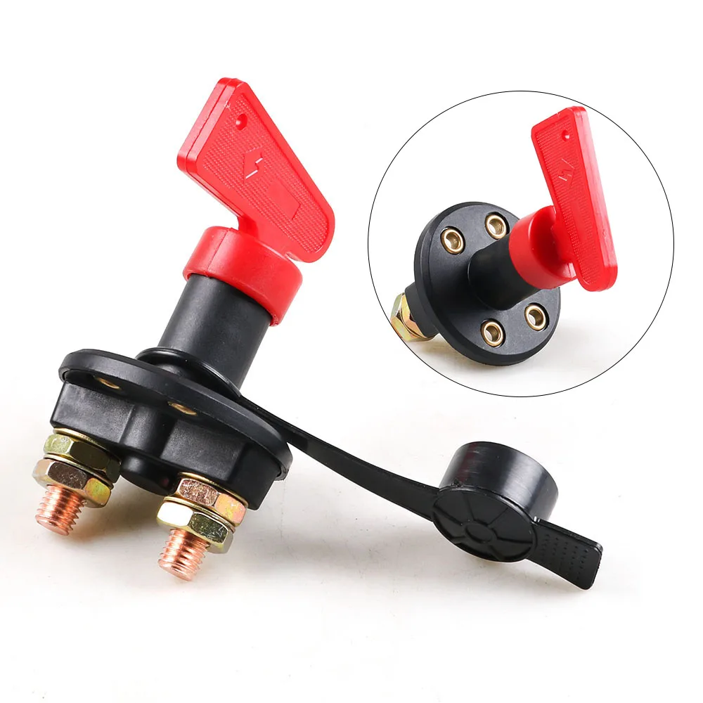 Car Battery Switch High Current Battery Disconnect Isolator Cut Off ...