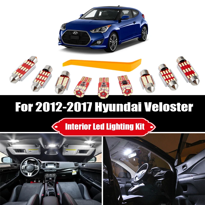 Hyundai Veloster Turbo Interior Light Kit