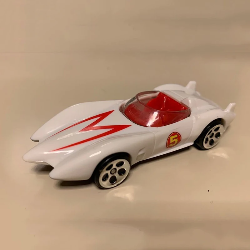 Mach-5-Racing-Sports-Car-Van-Model-Toy-para-Crian-as-Cor-branca-Liga-de ...