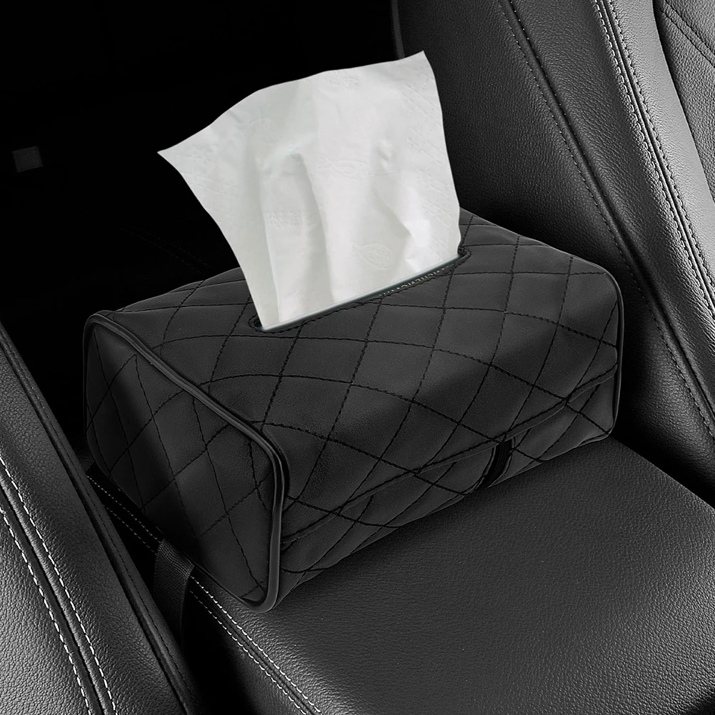 Universal-Simple-Car-Tissue-Box-Case-Leather-Toilet-Paper-Holder-Case ...