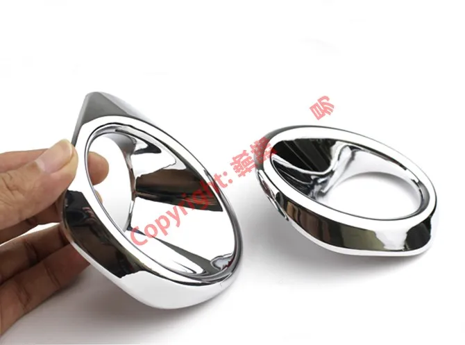 ABS Chrome Front Fog Light Cover Trim For Toyota Corolla E210 Sedan ...