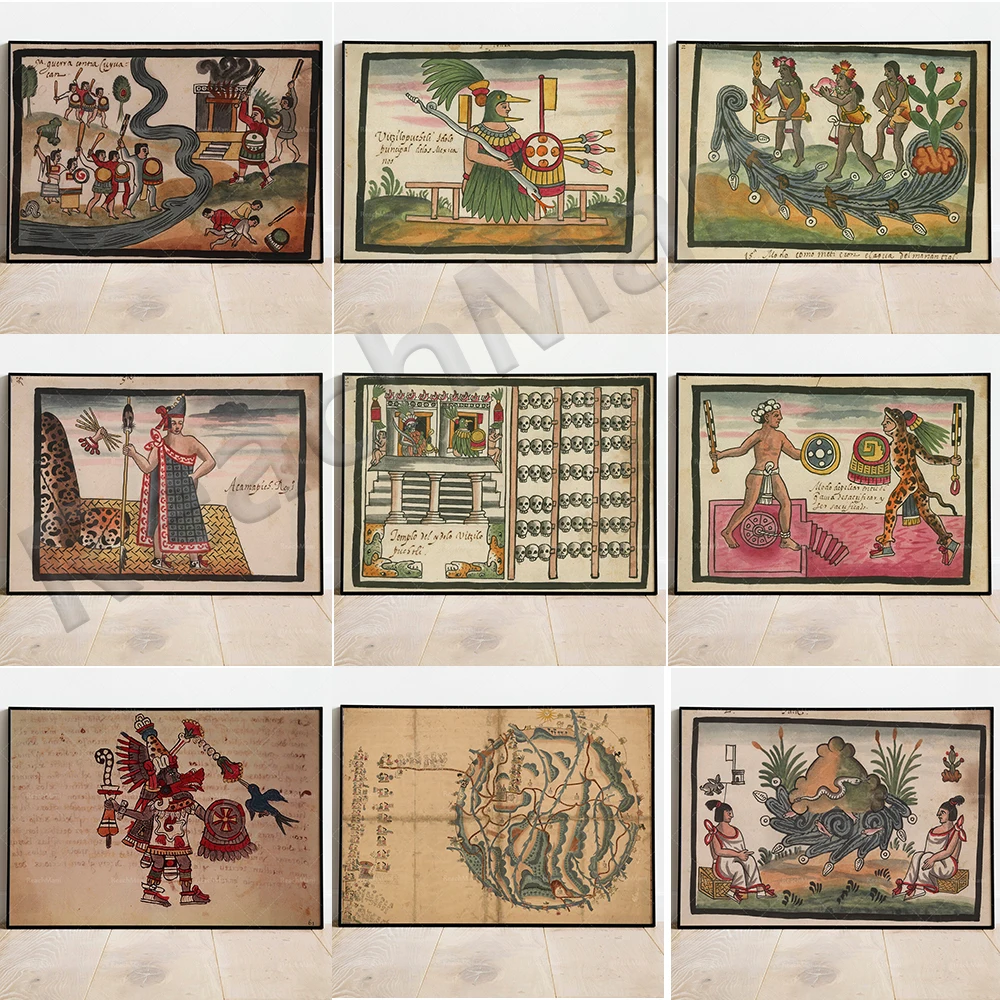 Codex de México, Codex de México, Codex, Azteca/América Central, lienzo ...