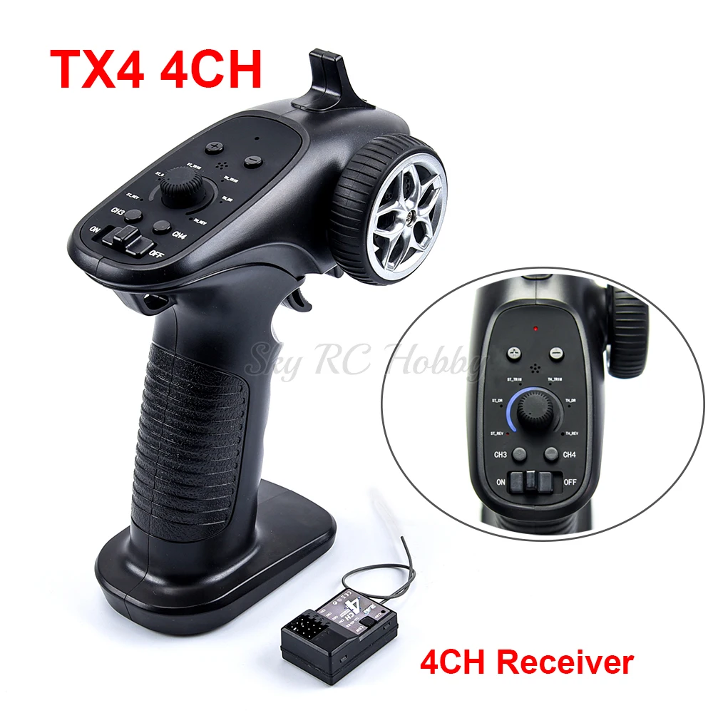 TX4-2-4GHz-4CH-Radio-system-Transmitter-Controller-remote-control-w ...