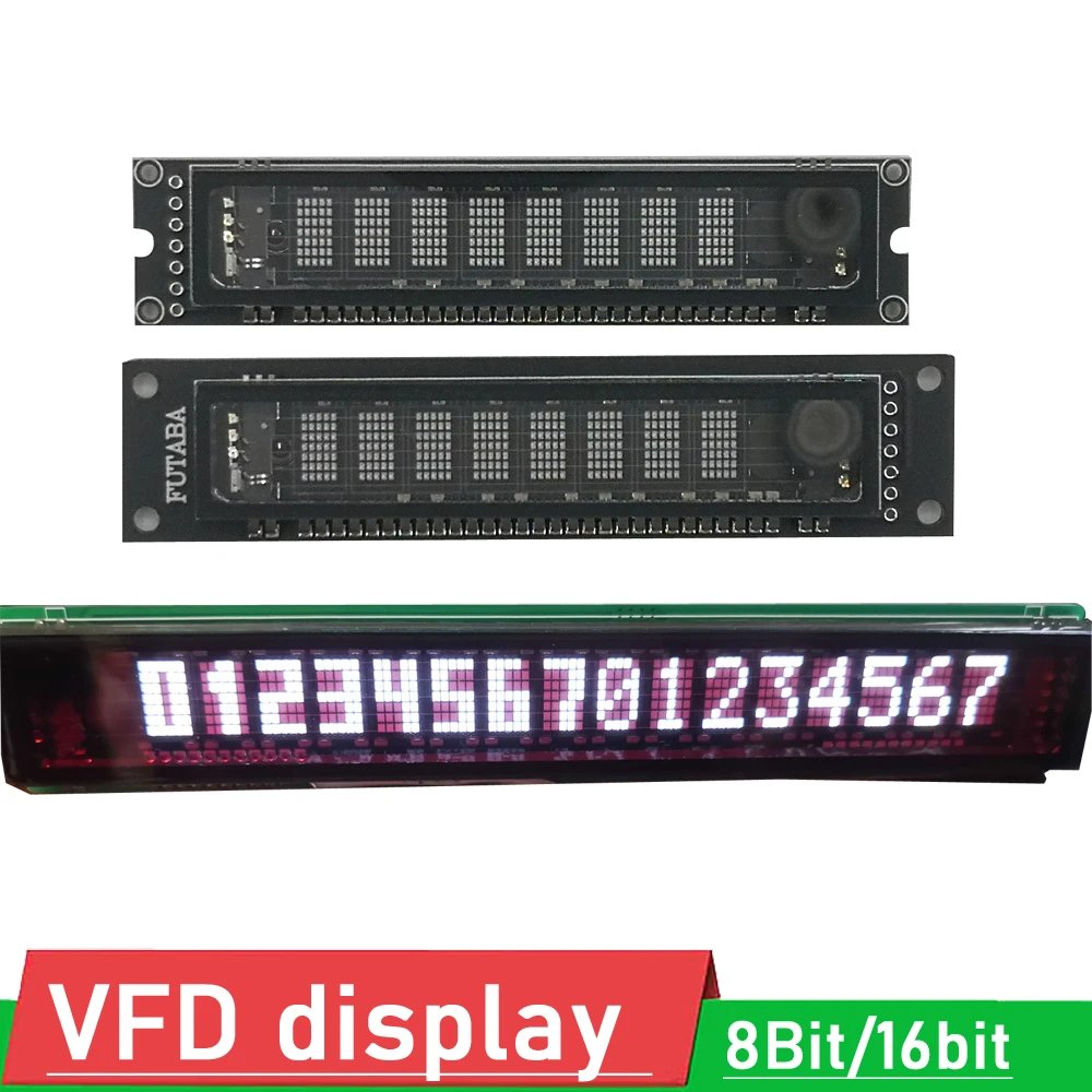 Vfd Display Module 8-bit 16-bit Dot Matrix Display Module Vfd ...